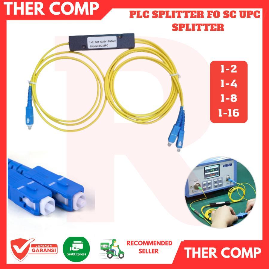Jual PLC SPLITTER FO SC UPC / SPLITTER MODULAR 1 - 2 / 1 - 4 / 1 - 8 / ...