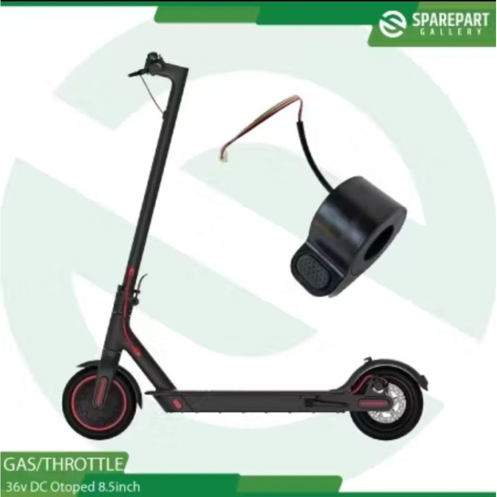 Jual Gas/Throttle 36v DC skuter otoped 8.5inch M365 | Shopee Indonesia