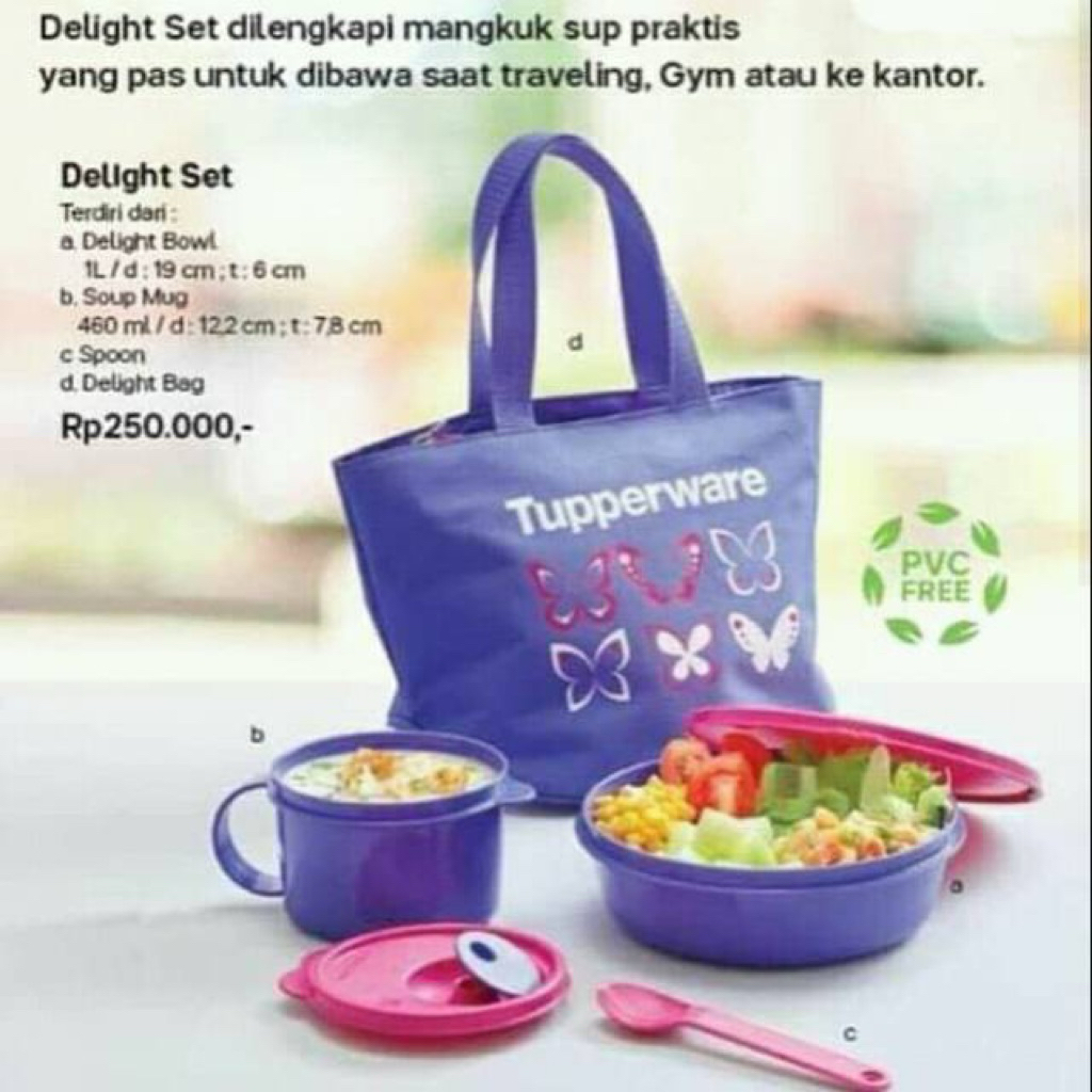 Jual Delight Set Tupperware | Shopee Indonesia