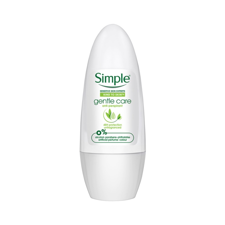 Jual SIMPLE Gentle Care Anti-Perspirant Deodorant Roll-On ...