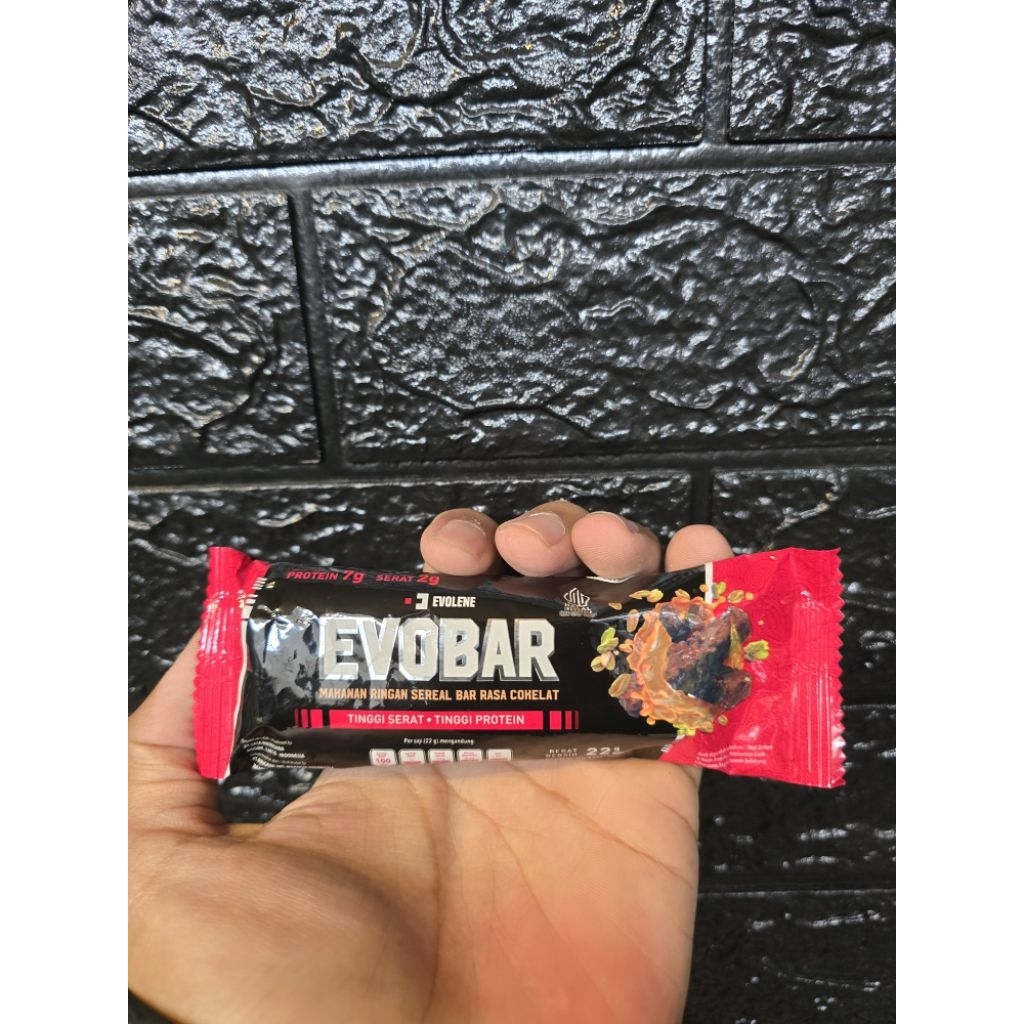 Jual Suplemen Fitness Eceran Repack EVOLENE Protein Bar 1 bar Evobar ...