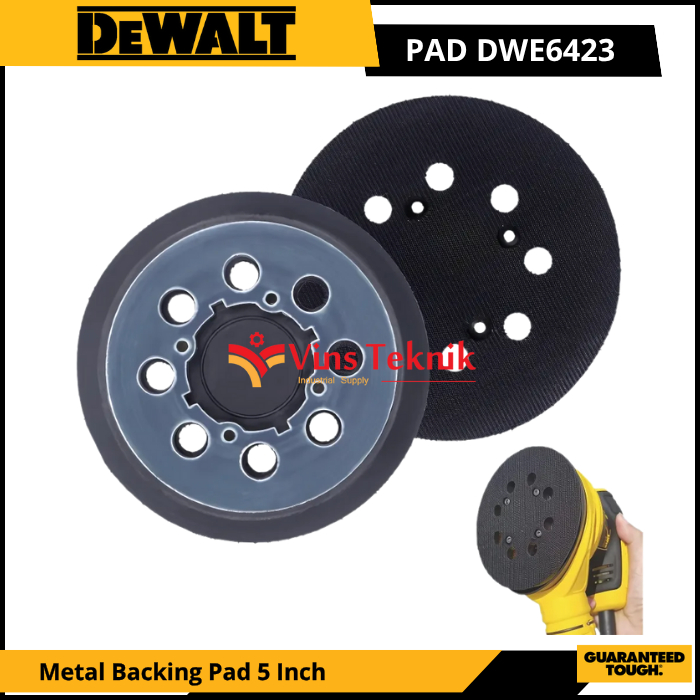 Jual DEWALT DWE6423 Backing Pad Velcro 5inch Sander | Shopee Indonesia