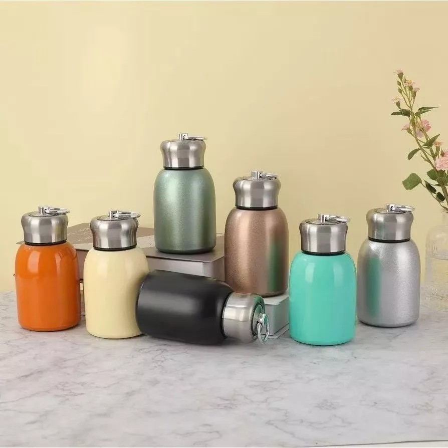 Jual Termos Tumbler Mini Portable Premium 300ml Botol Minum Stainless ...