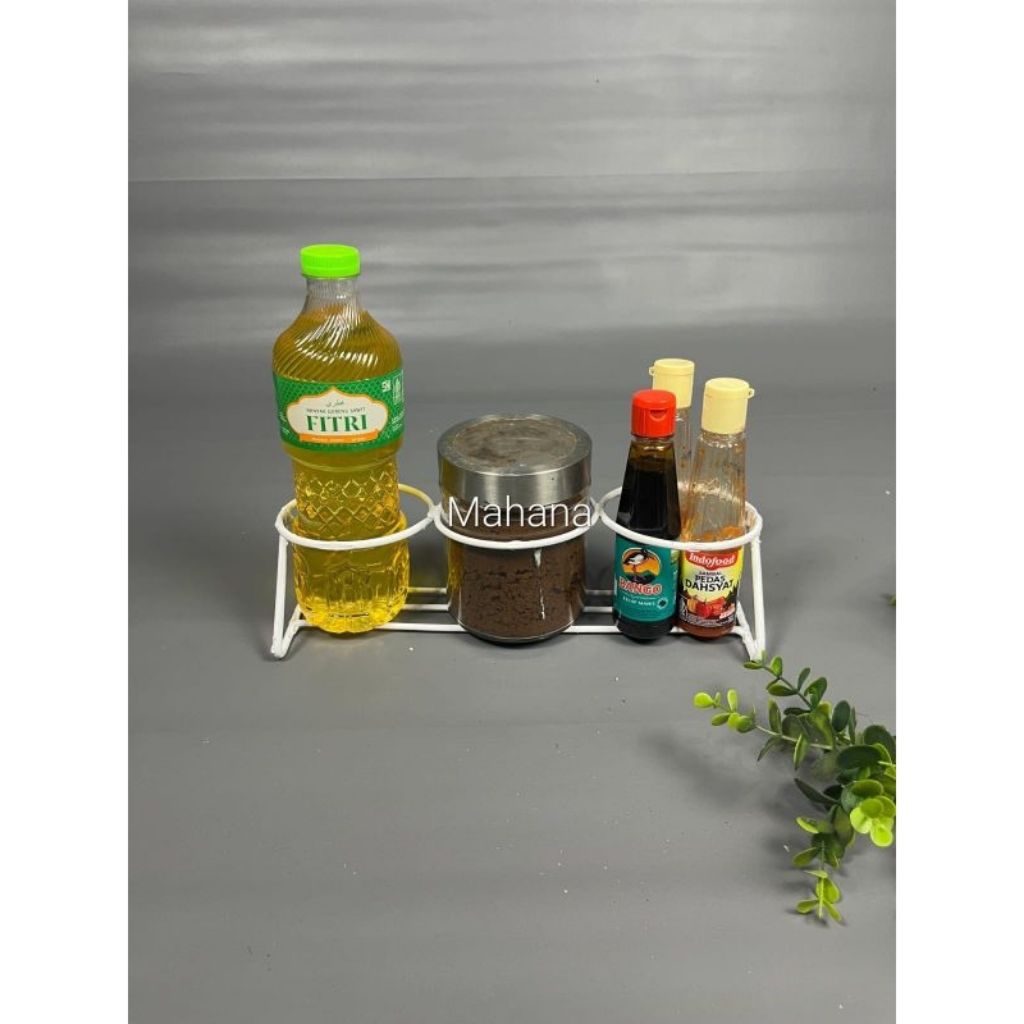 Jual rak botol minyak/kecap/tempat botol minyak estetik | Shopee Indonesia