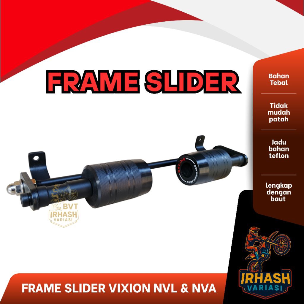 Jual Frame Slider Jalu Agna VIXON NVL & NVA Pelindung Body Motor ...
