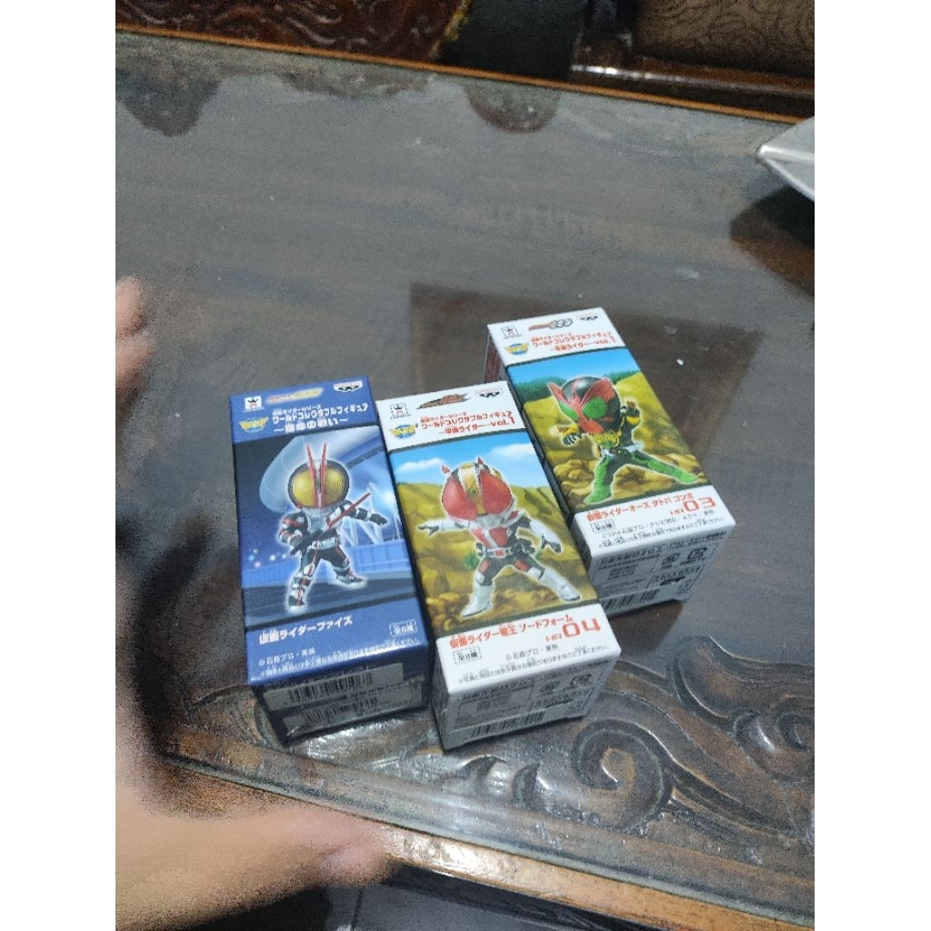 Jual wcf kamen rider faiz base form ooo tatoba combo den o sword form ...