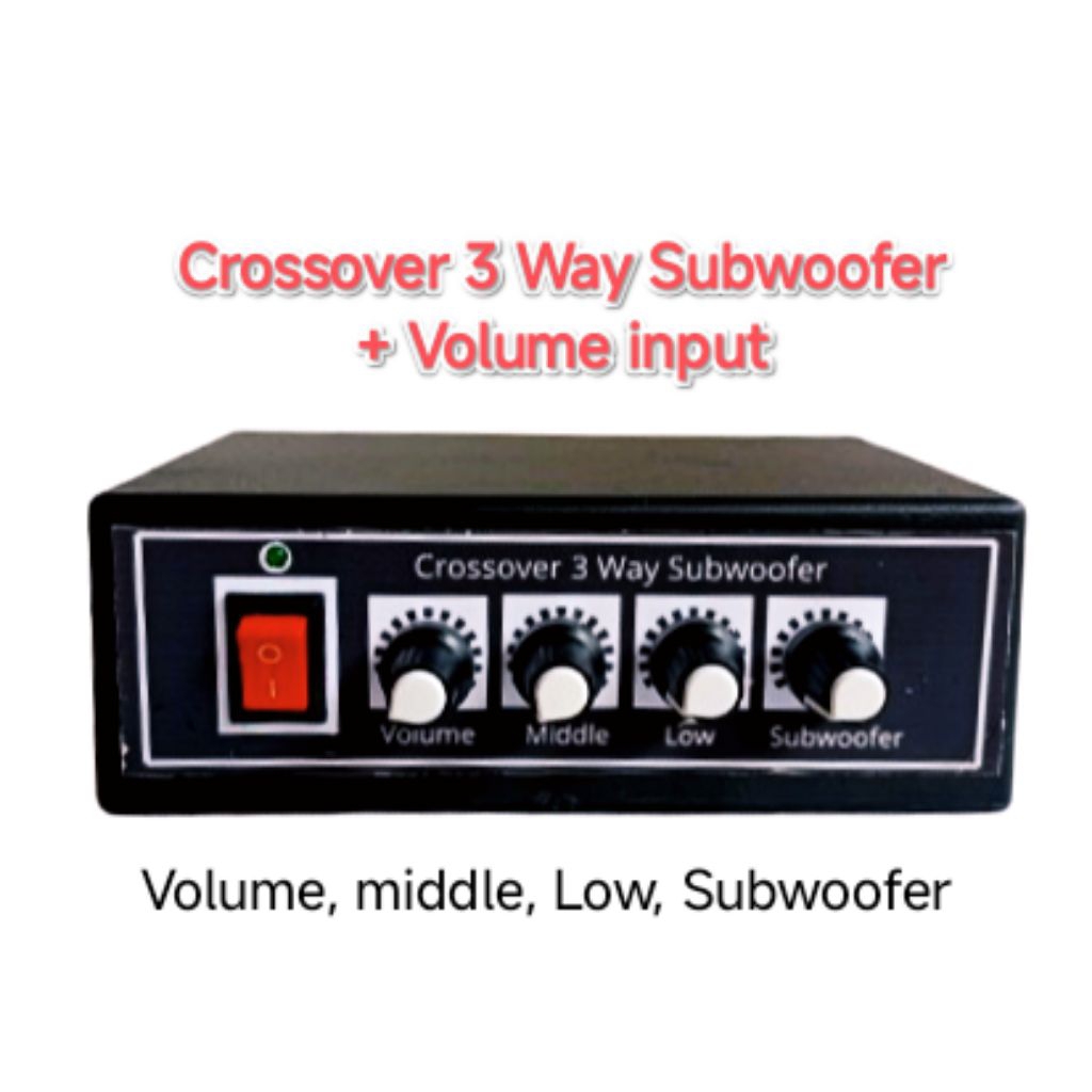 Jual Crossover Aktif 3 Way, Sub-Low-Midhigh | Shopee Indonesia