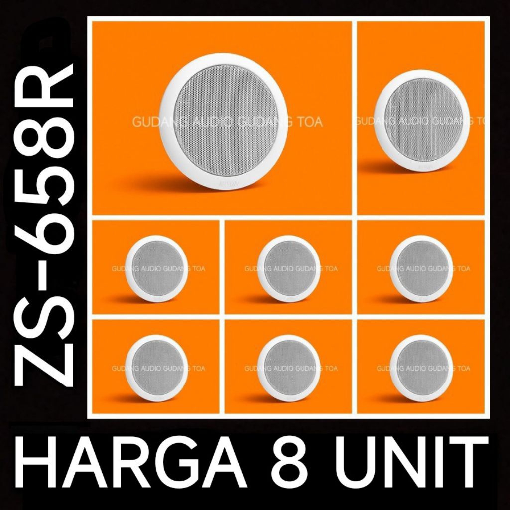 Jual 𝟴 𝗨𝗡𝗜𝗧 𝗖𝗘𝗜𝗟𝗜𝗡𝗚 𝗦𝗣𝗘𝗔𝗞𝗘𝗥 𝗣𝗟𝗔𝗙𝗢𝗡 𝗧𝗢𝗔 𝗭𝗦-𝟲𝟱𝟴𝗥 𝗭𝗦 𝟲𝟱𝟴 𝟲 𝗪𝗔𝗧𝗧 | Shopee Indonesia