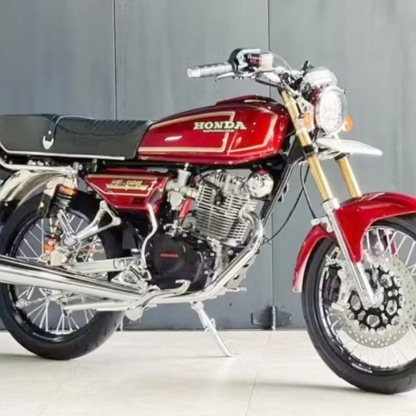 Jual Striping GL Tranpasan Cacing GL100 GL125 GL 100 Sticker Lis Decal ...