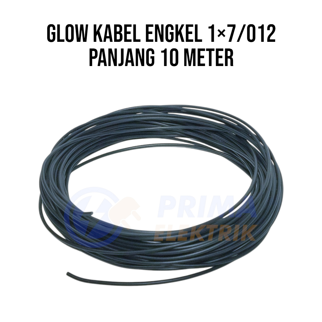Jual Kabel Engkel GLOW Ukuran 1×7/012 - Panjang 10 Meter | Shopee Indonesia