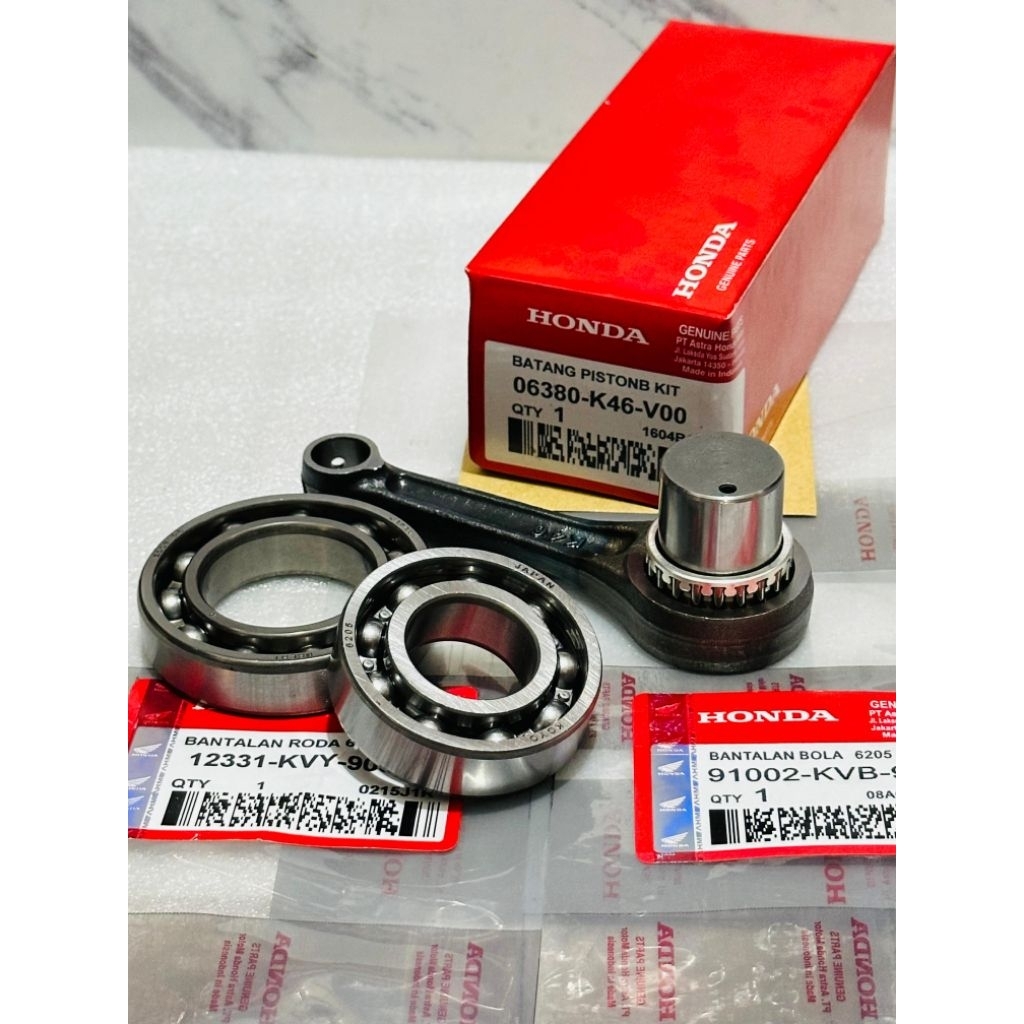 Jual Stang seher K46+Bearing kruk As kanan kiri 6007+6205 Beat street eco Scoopy donat led Vario ...