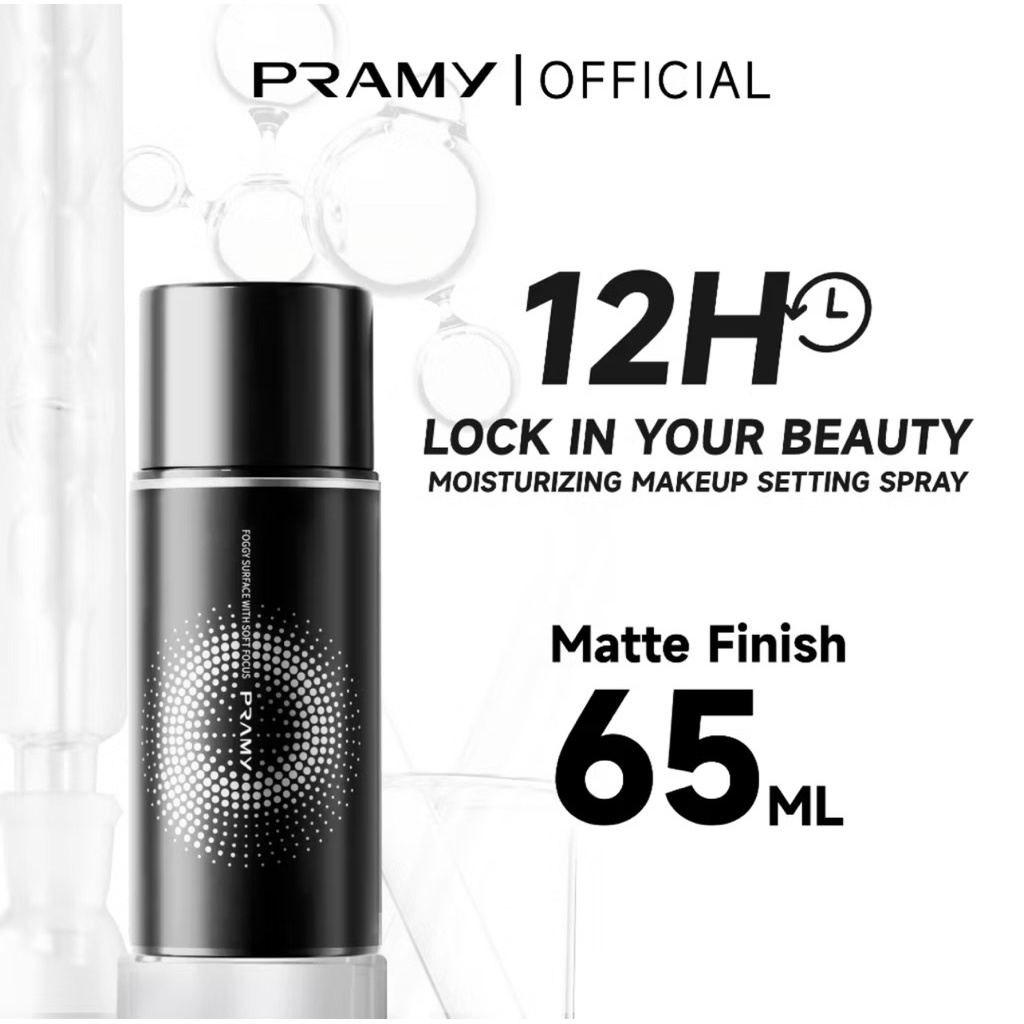 Jual PRAMY MOISTURIZING SETTING SPRAY MATTE FINISH. | Shopee Indonesia