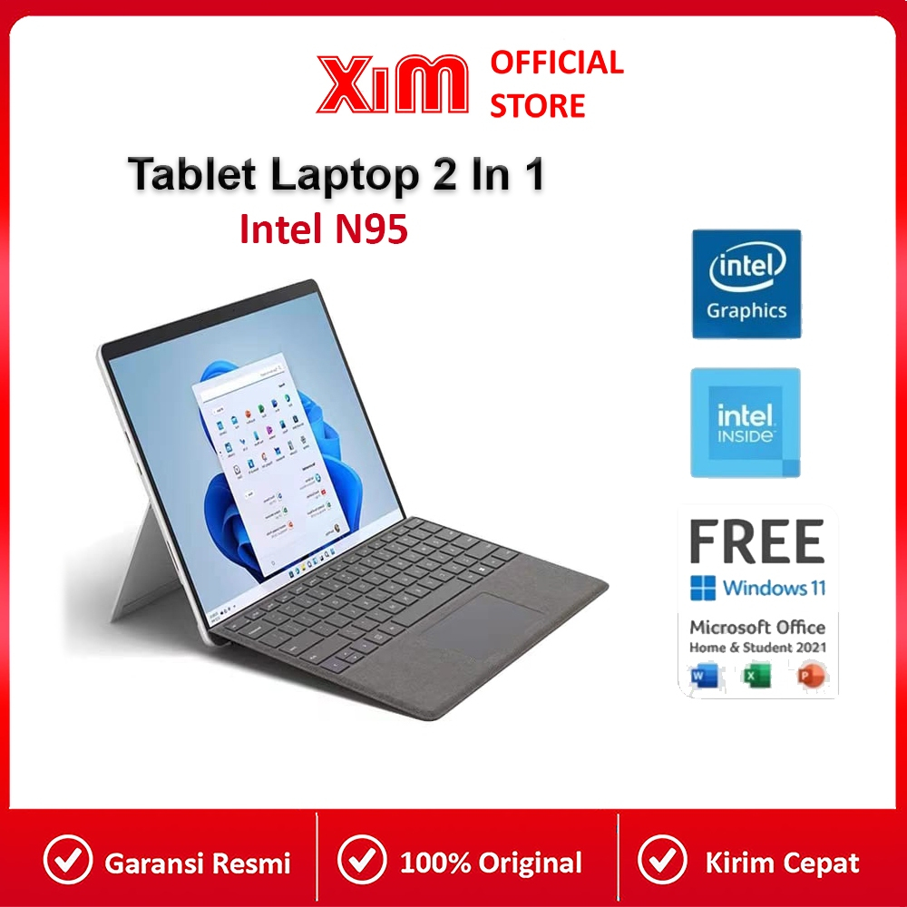 Jual 【Xim PC】Tablet Laptop Intel Core N95 Terbaru 2024 untuk Kantor ...