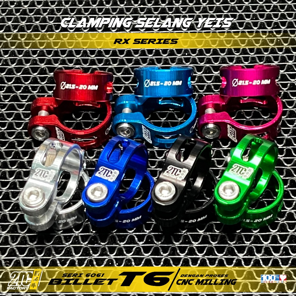 Jual CLAMPING SELANG YEIS RX KING BY 2TC FACTORY | Shopee Indonesia