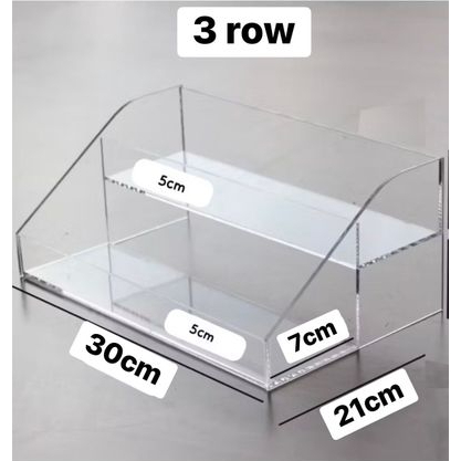 Jual Custom Display Kosmetik Akrilik | Akrilik Makeup Organizer | Rak ...