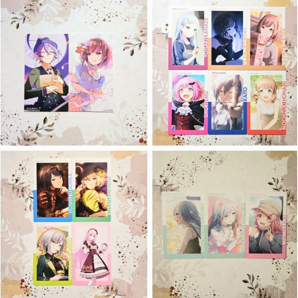 Jual [UPDATED: 08/09] Project Sekai Official Merch - Various ePick card ...