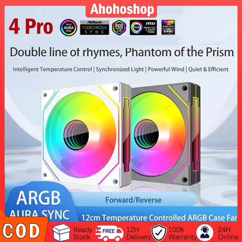 Jual 【Diam】COOLM00N FAN CASING HIFROST PRISM 4PRO COOLMOON FAN CASING HIFROST ARGB PWM SYNC 12CM ...