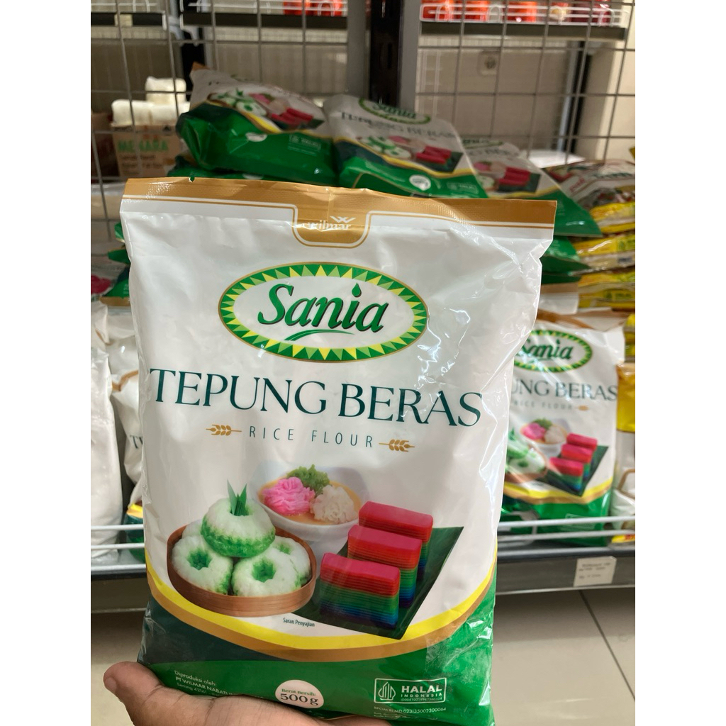 Jual SANIA TEPUNG BERAS kemasan 500g | Shopee Indonesia