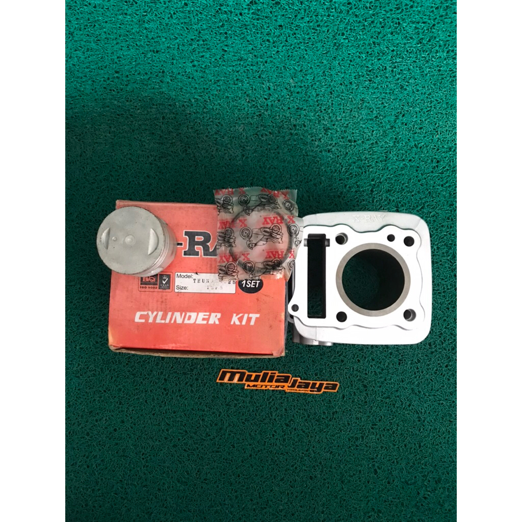 Jual CYLINDER BLOCK DAN PISTON SET SUZUKI THUNDER MEREK X-RAY | Shopee ...