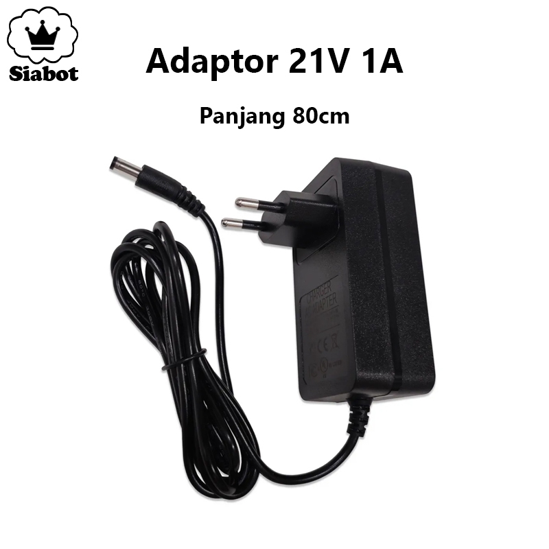 Jual Charger Bor Batrai 21V Adaptor Charger Cas Mesin Bor Cordless ...