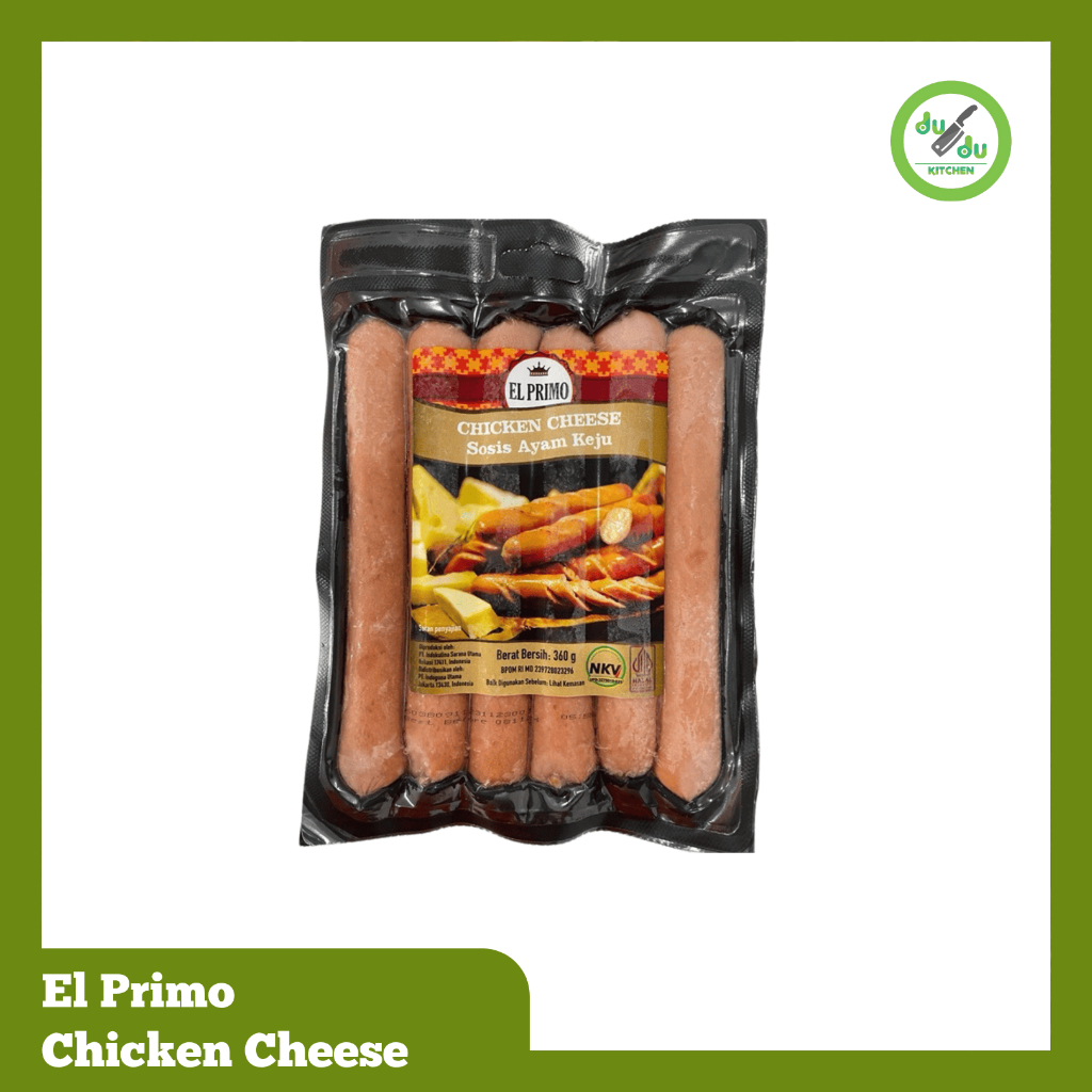 Jual El Primo Chicken Cheese - Sosis Keju Ayam Sausage | Shopee Indonesia