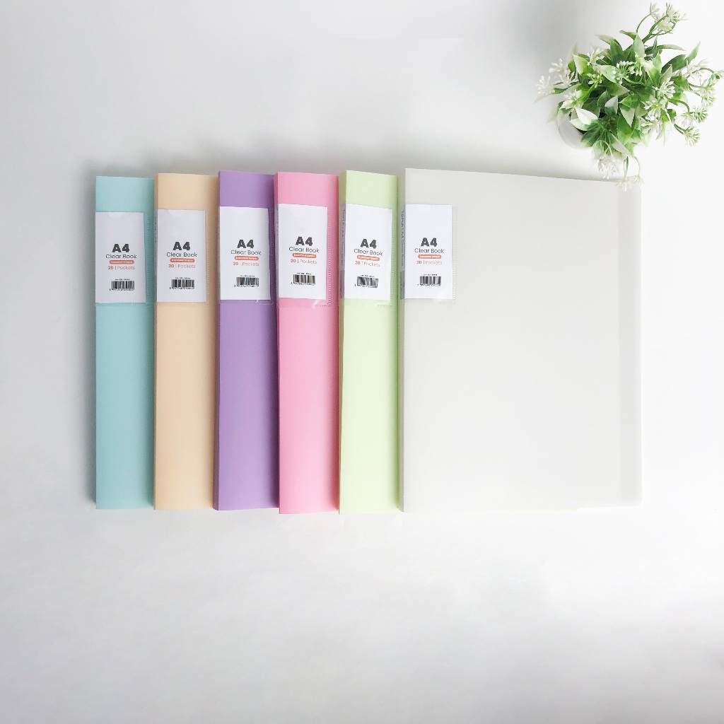 Jual Topla Clear Holder 222 A4 / Display Book / Dokumen Keeper PASTEL Map Dokumen terkini ...