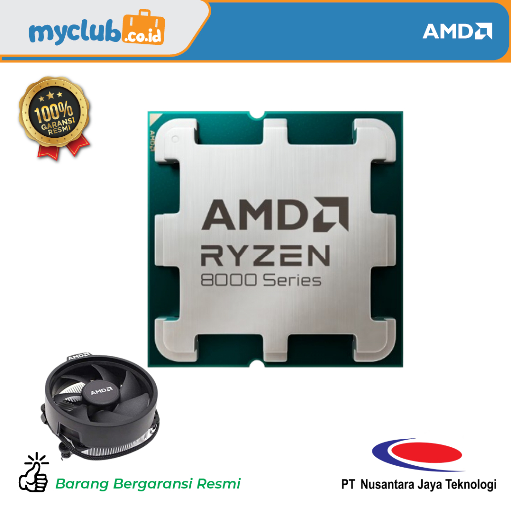 Jual AMD CPU Processor Ryzen 7 8700F MPK With Wraith Stealth (Tray include Fan) | Shopee Indonesia