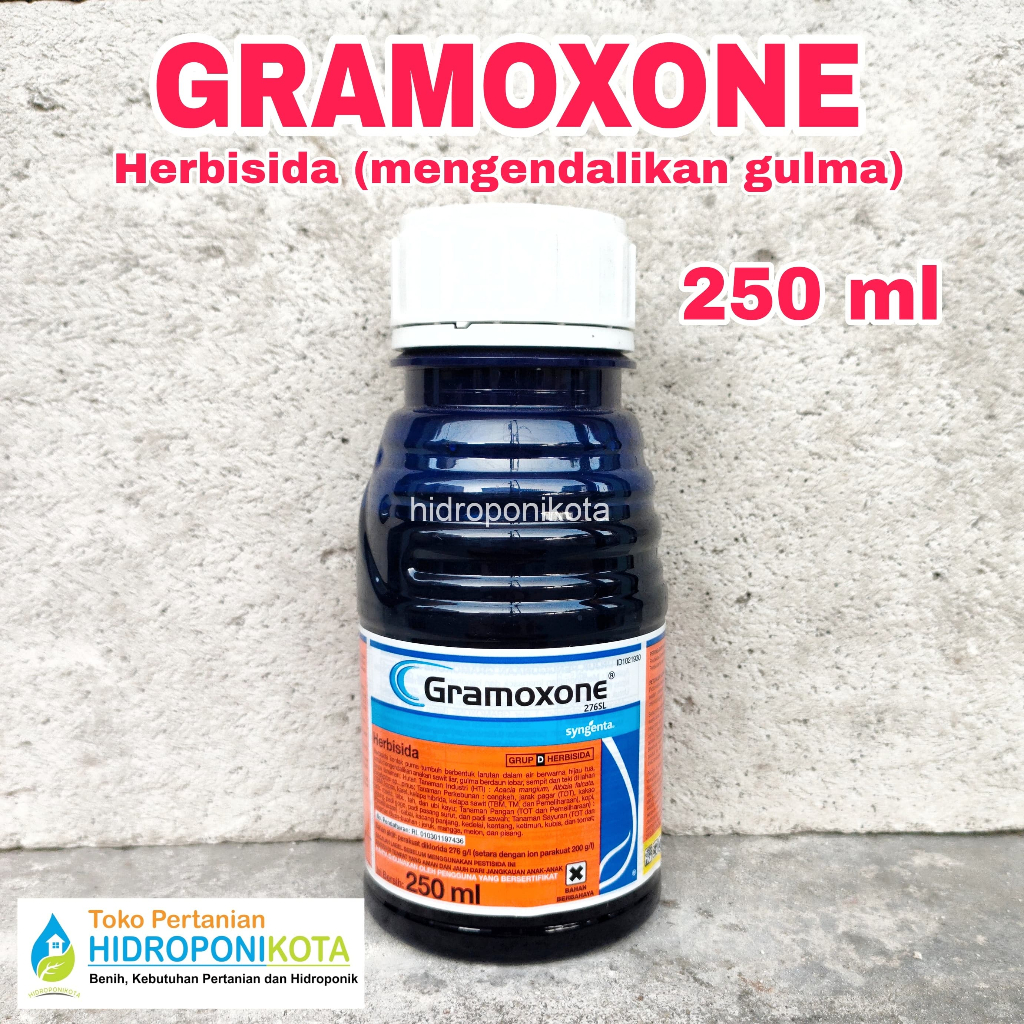 Jual Herbisida GRAMOXONE 250 ml - ORI 100% - Pembasmi gulma dan rumput ...