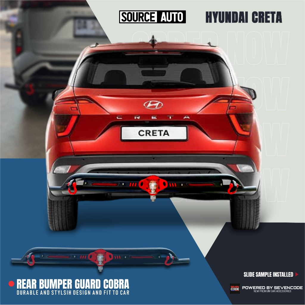 Jual REAR FULL BUMPER GUARD COBRA - TOWING PENGAMAN BELAKANG BY ...