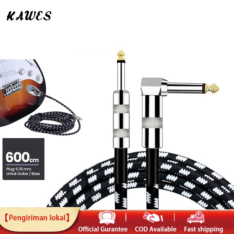Jual kAWES Kabel Audio Gitar Listrik Pengurangan Kebisingan Kabel Gitar ...