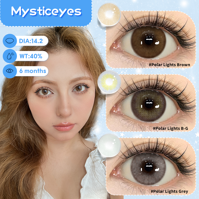 Jual Mysticeyes Softlens Polar Lights Series 14.2MM Normal | Shopee ...