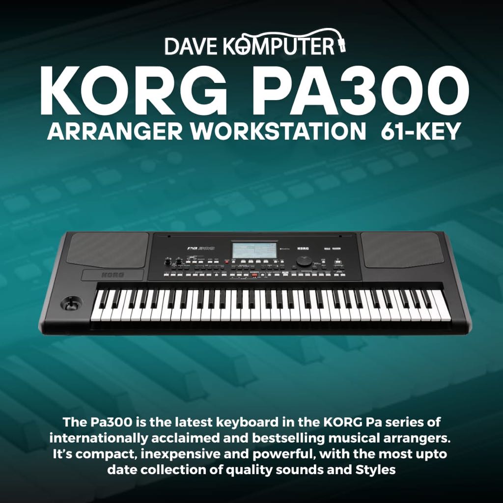 Jual Korg PA300 / PA 300 / PA-300 Arranger Workstation 61-key | Shopee Indonesia
