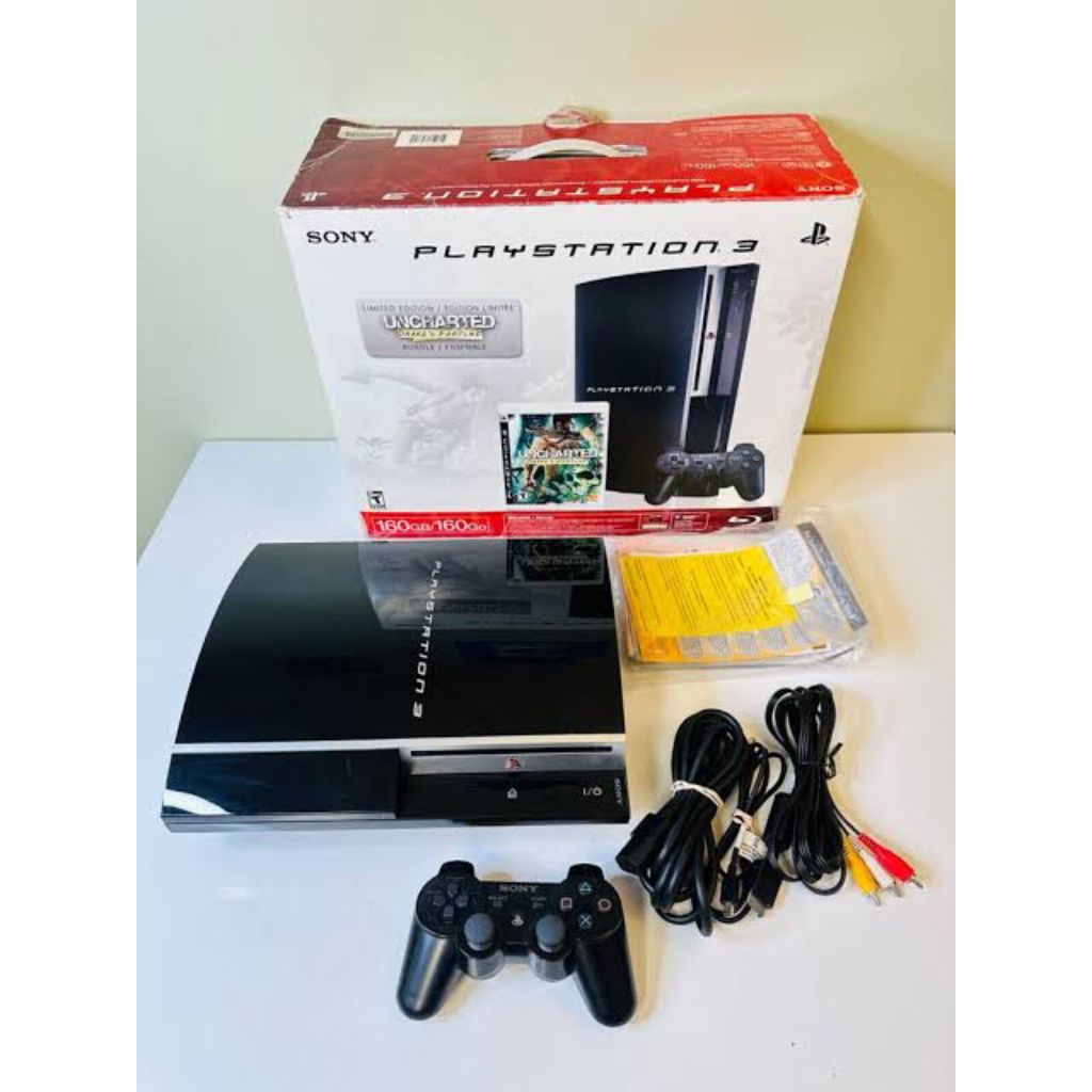 Jual PS3 fat cfw 2 stik wireless 500 GB full games garansi unit kembali ...