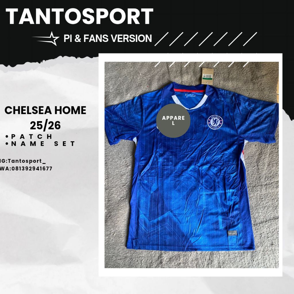 Jual Chelsea Home 25/26 Fans & Player Issue | Shopee Indonesia