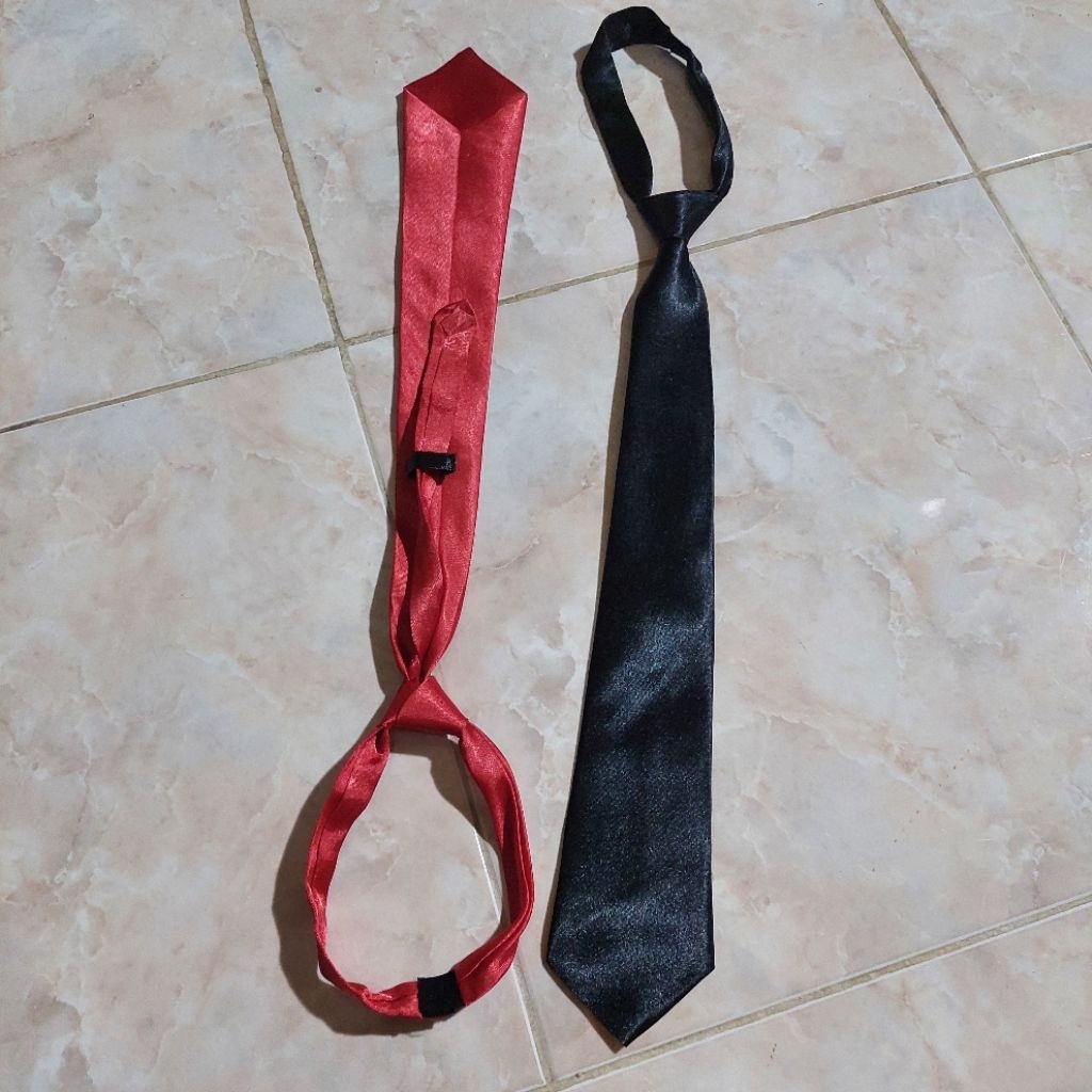Jual DASI HITAM / DASI MERAH / Dasi HITAM polos / DASI hitam Polos ...