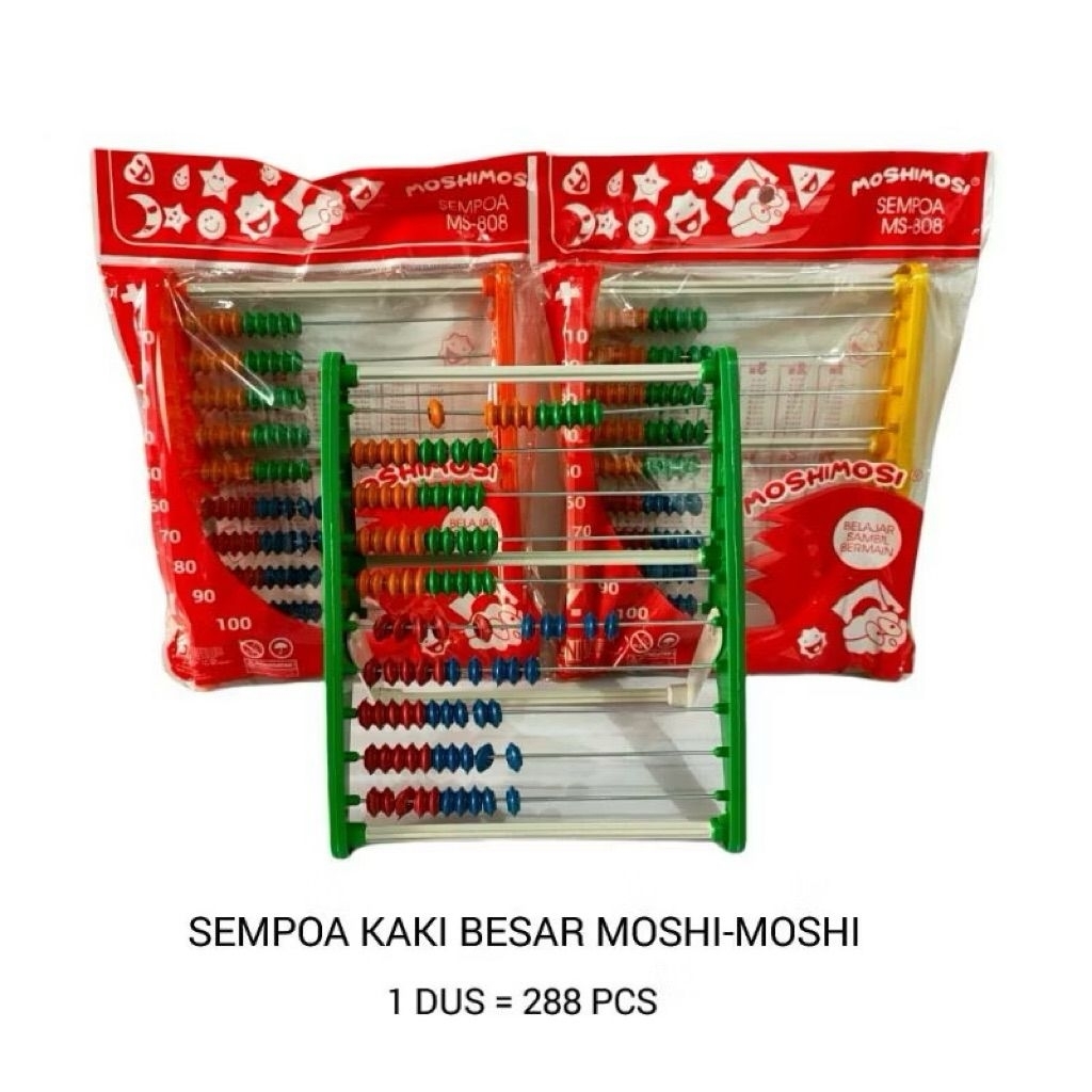 Jual Alat Hitung Matematika | Sempoa Moshi - Moshi | Shopee Indonesia
