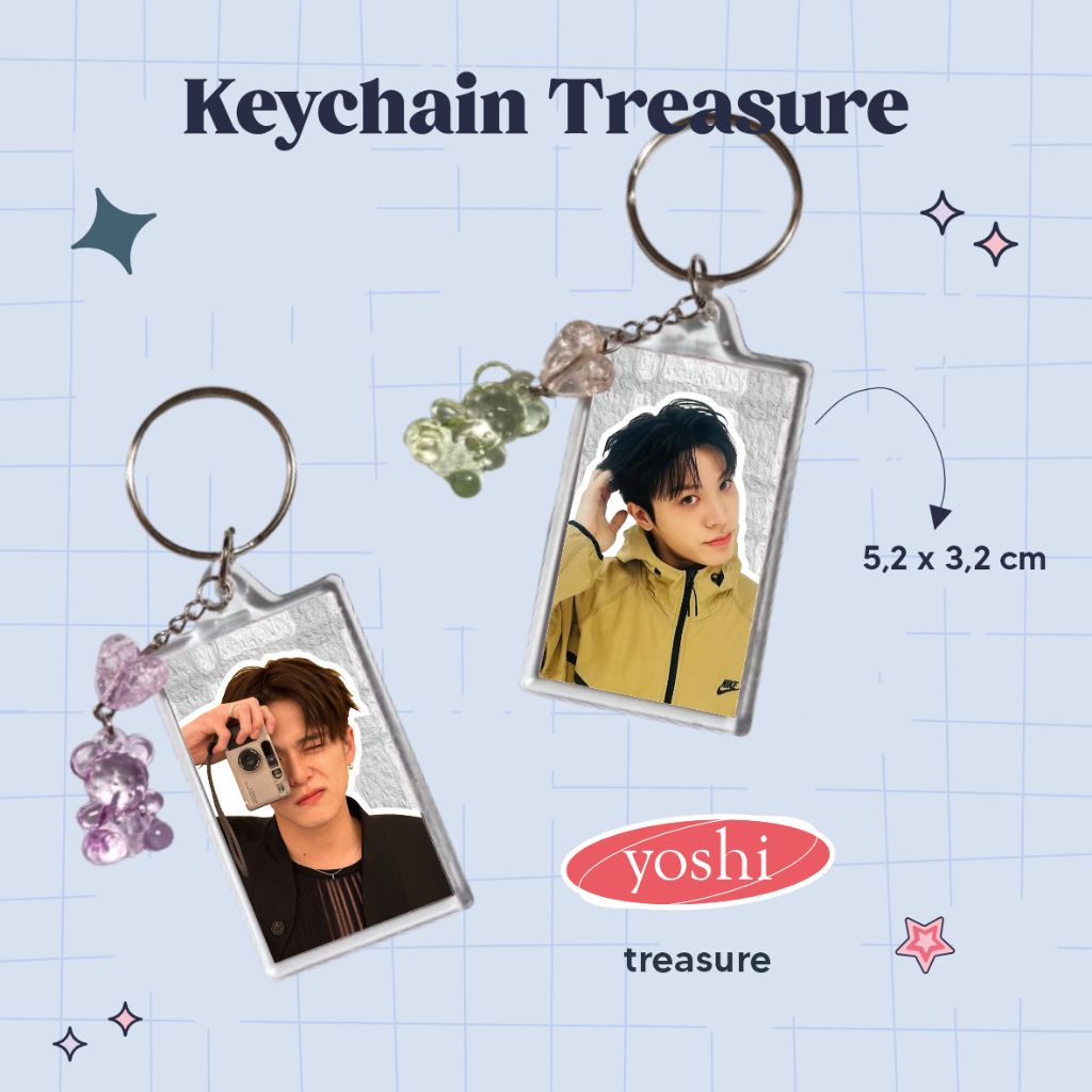 Jual [KEYCHAIN TREASURE] Gantungan Kunci Keyring Ganci Kpop Akrilik Freebies Pulse On in Jakarta ...