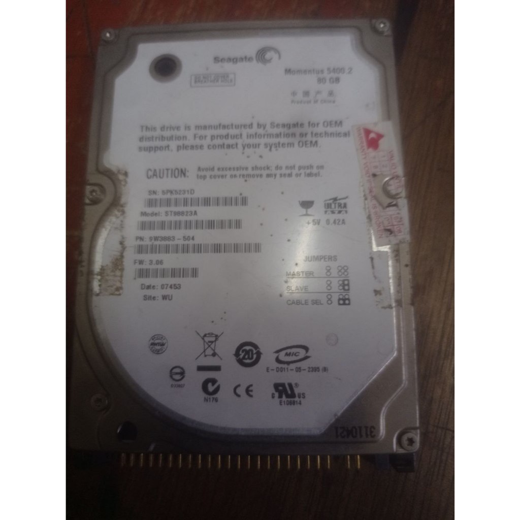 Jual Hardisk ATA 2.5 inci/laptop | Shopee Indonesia