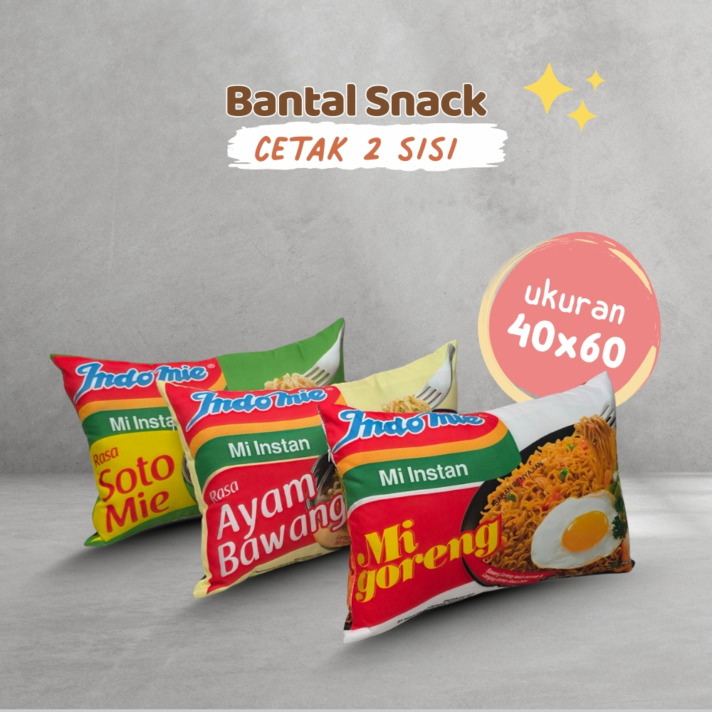 Jual Bantal Snack Lucu Bikin Gemes Cocok Untuk Bantal Tidur dan Bantal ...