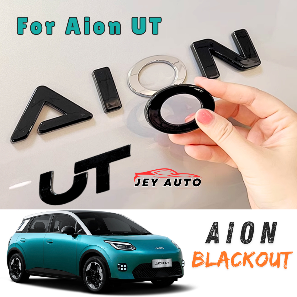 Jual Aion UT Logo Hitam Model TIMPA / Emblem Aion UT Hitam PNP | Shopee ...