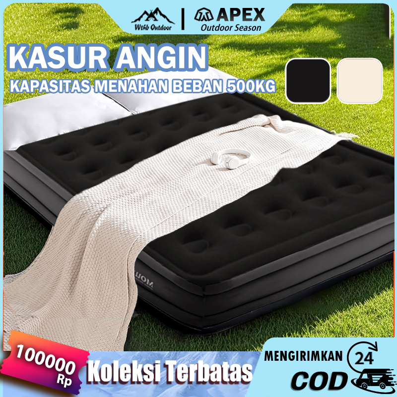 Jual [Pengiriman Lokal] kasur Tempat Tidur Tiup dengan Pompa Listrik ...