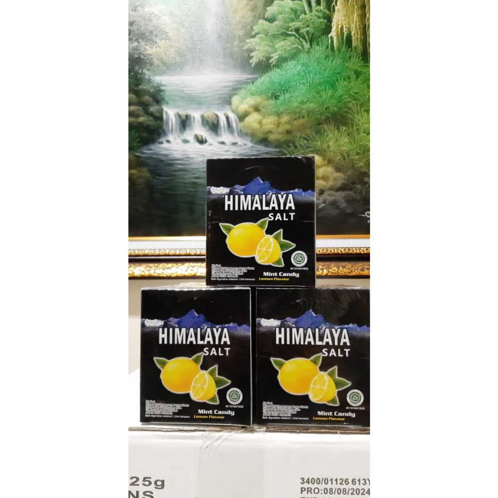 Jual HIMALAYA SALT CANDY LEMON / PERMEN HIMALAYA ASIN LEMON @SACHET ...