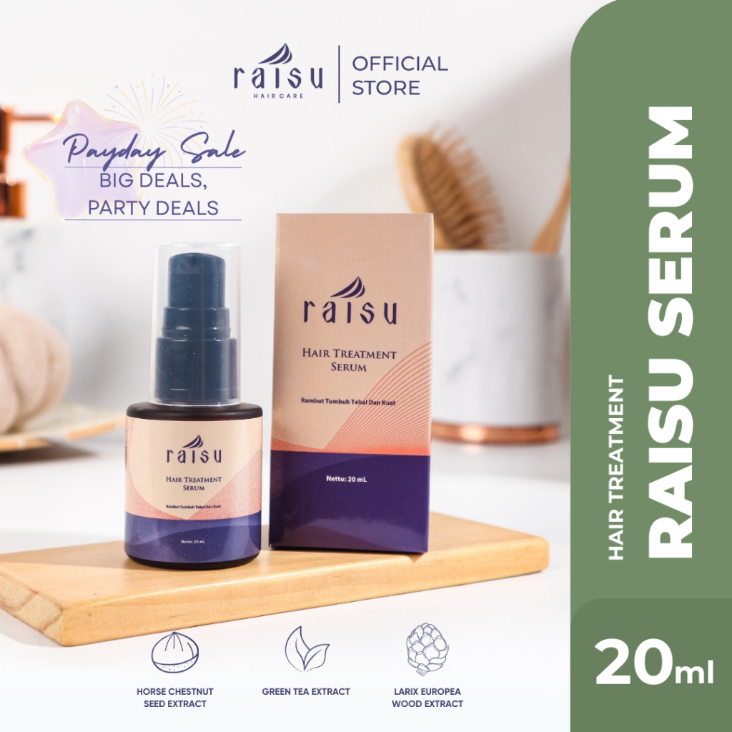 Jual Raisu Hair Treatment Serum - Hair Serum Solusi Perawatan Rambut ...