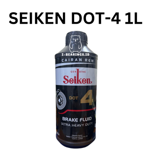 Jual BRAKE FLUID MINYAK REM SEIKEN DOT 4 1LITER CLEAR / DOT 4 CLEAR 1 ...