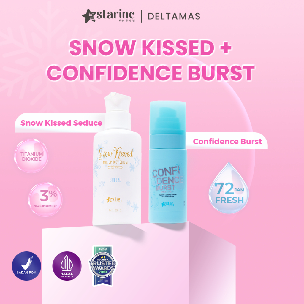 Jual BUNDLING HEMAT : Snow Kissed & Confidence Burst | Shopee Indonesia