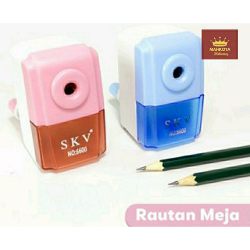 Jual SHARPENER Meja Fancy Petak SKV DB-660/Peruncing Pensil | Shopee ...