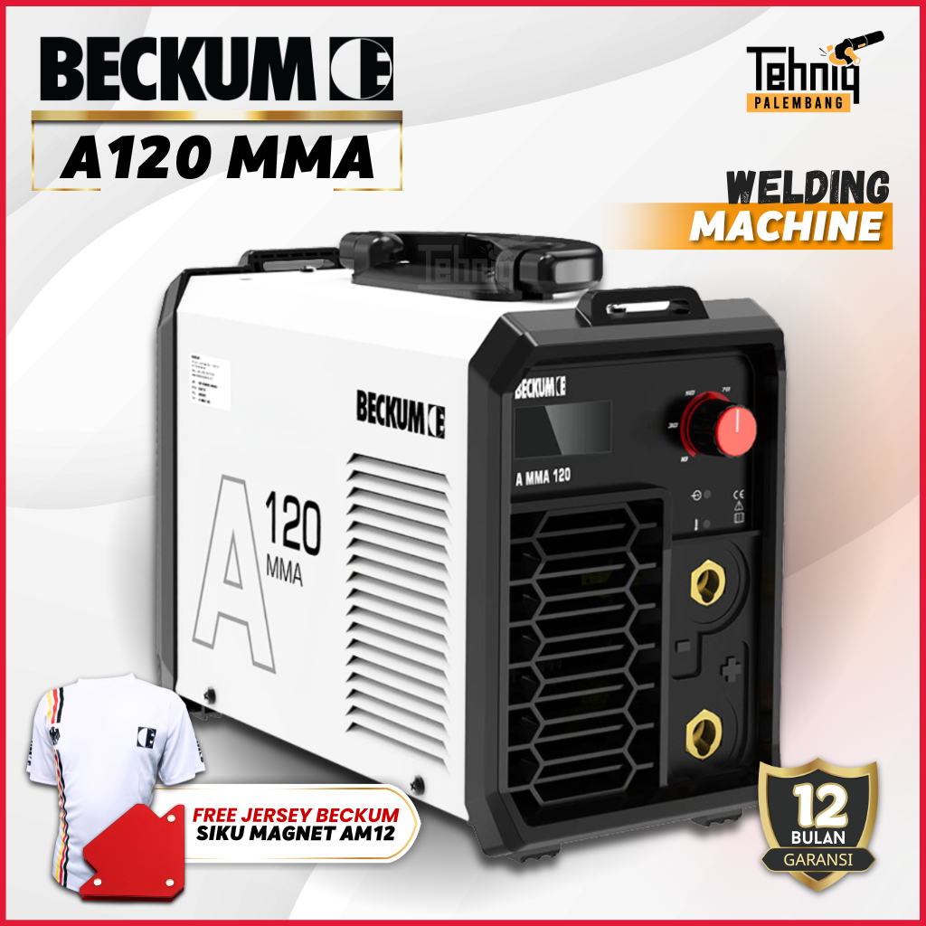 Jual BECKUM MMA A 120 INVERTER WELDING MESIN LAS LISTRIK | Shopee Indonesia
