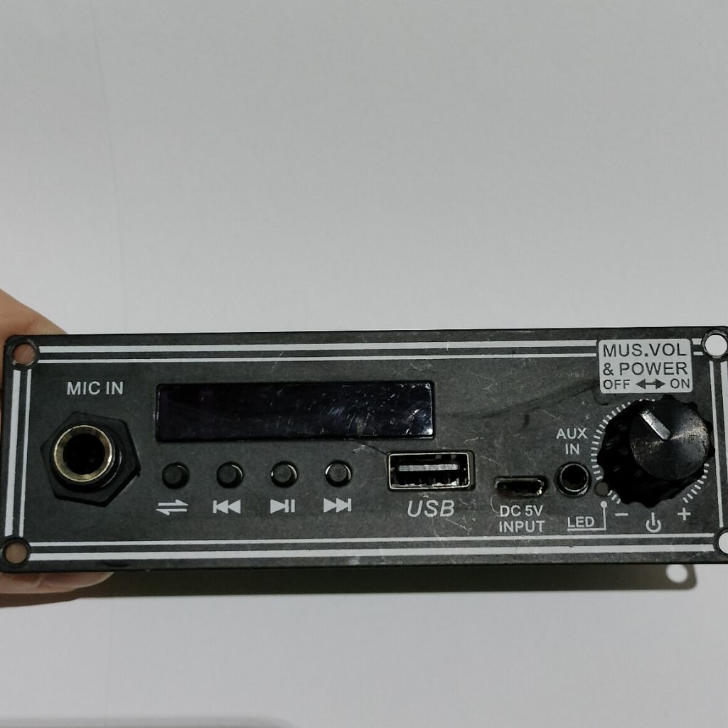 Jual MP3 Ampli Bluetooth Papan Musik USB Mic Karaoke Mikrofon Amplifier ...