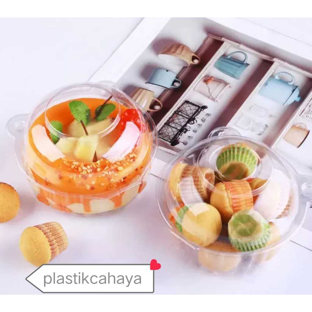 Jual Mika Pudding Kue Muffin Cake Tart Setengah Bolu Bulat Mini Isi ...