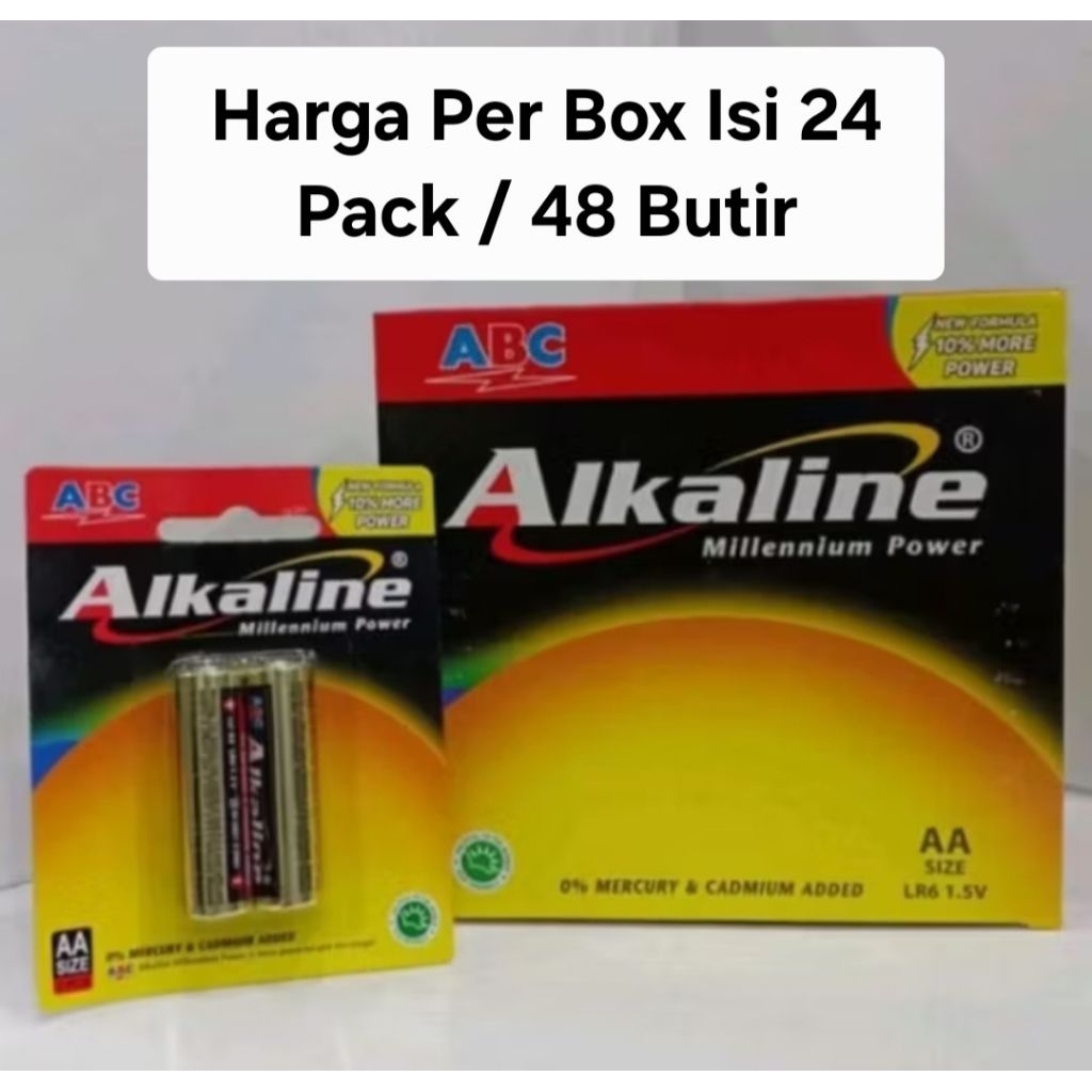 Jual Baterai ABC Alkaline A2 2B (Paket Hemat /Box) 24 Pack | Shopee ...
